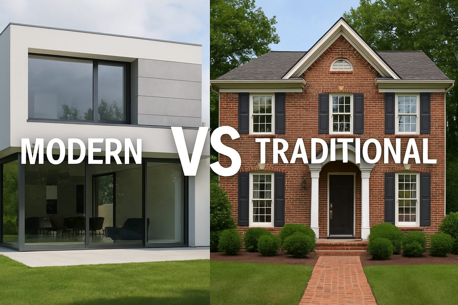 Modern vs. Traditional Custom Homes | XAVIERAS Custom Home Builders